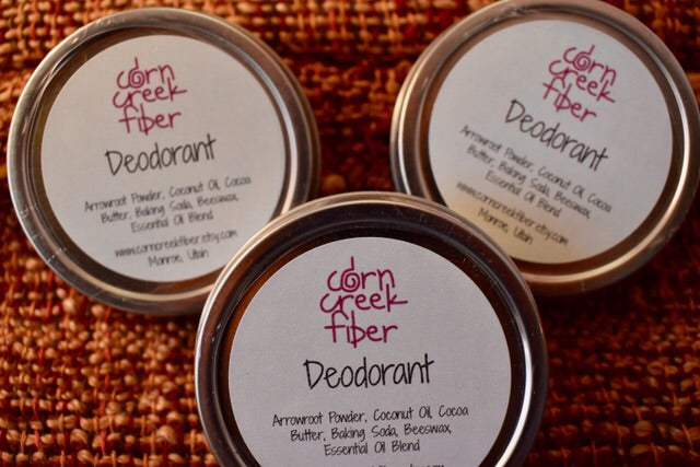 Natural Deodorant – Corn Creek Fiber